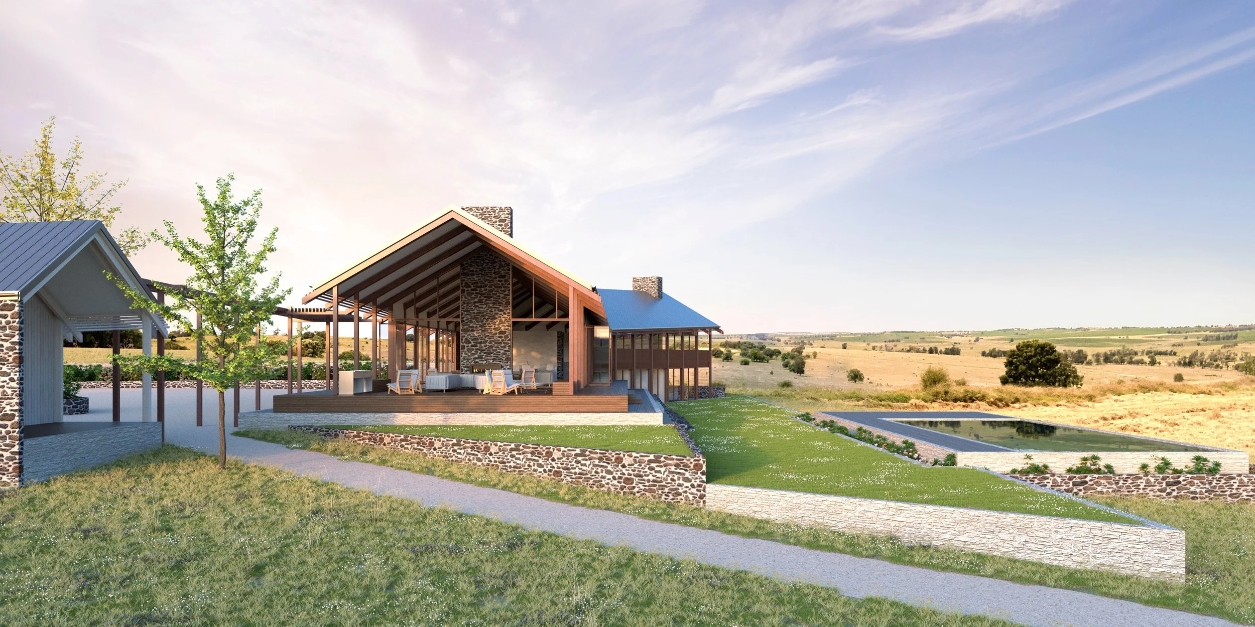 Wandoan Architecture - New Residential - Coolibah Homestead — Feather ...
