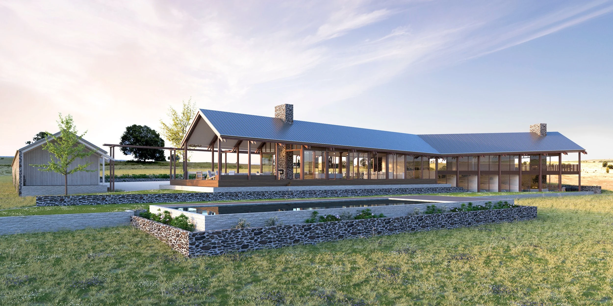 Wandoan Architecture - New Residential - Coolibah Homestead — Feather ...