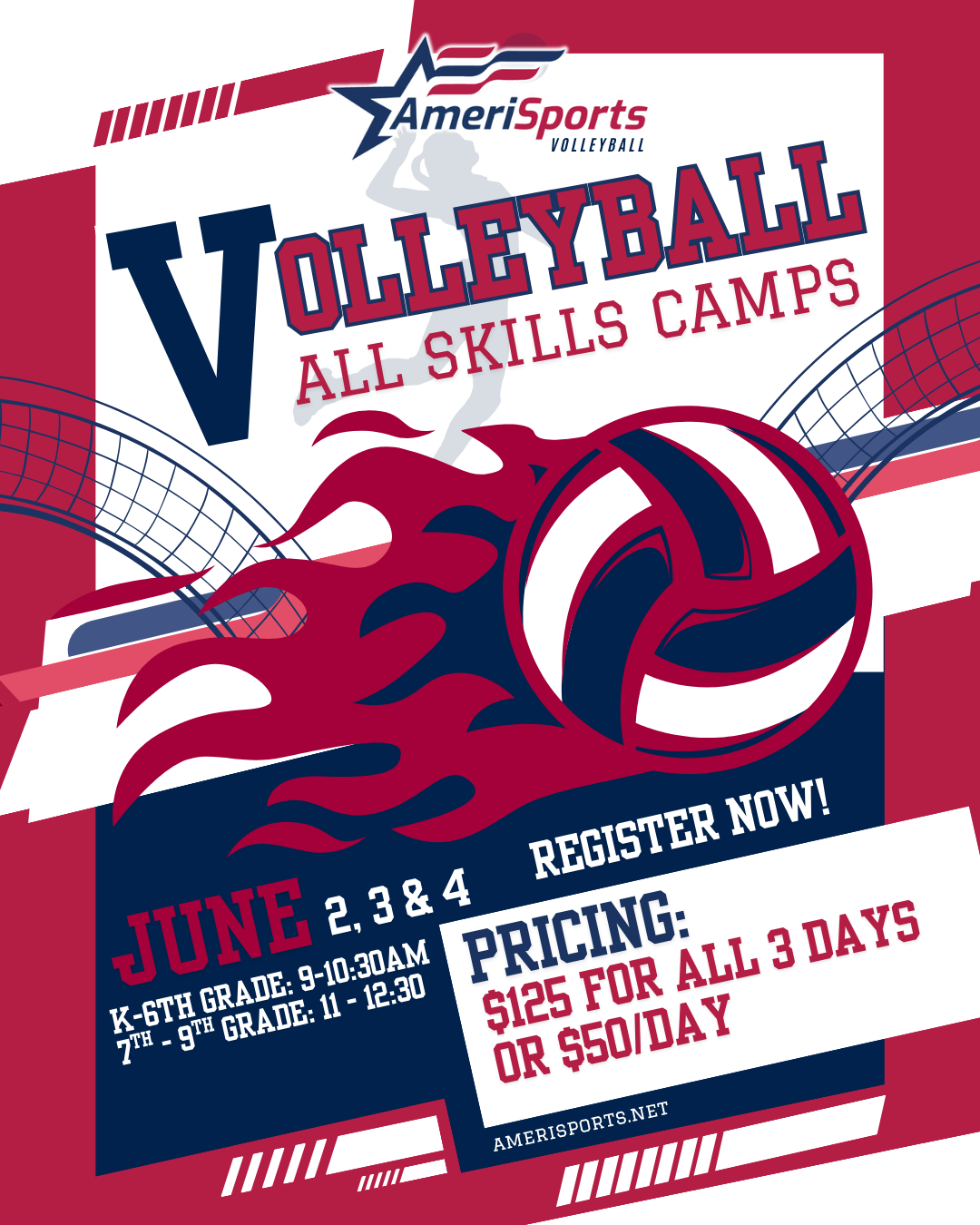 Volleyball Camps | Join & Level Up — AmeriSports