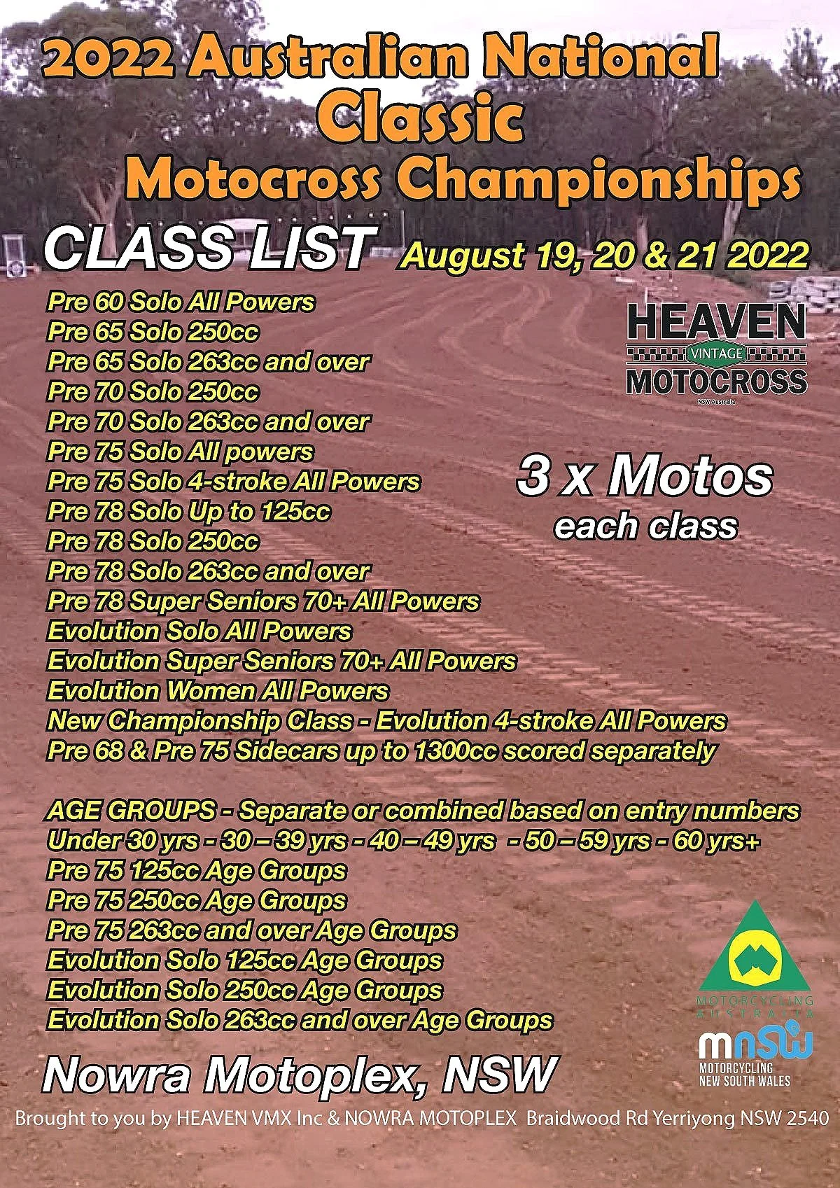Vintage Motorcross — Heaven VMX