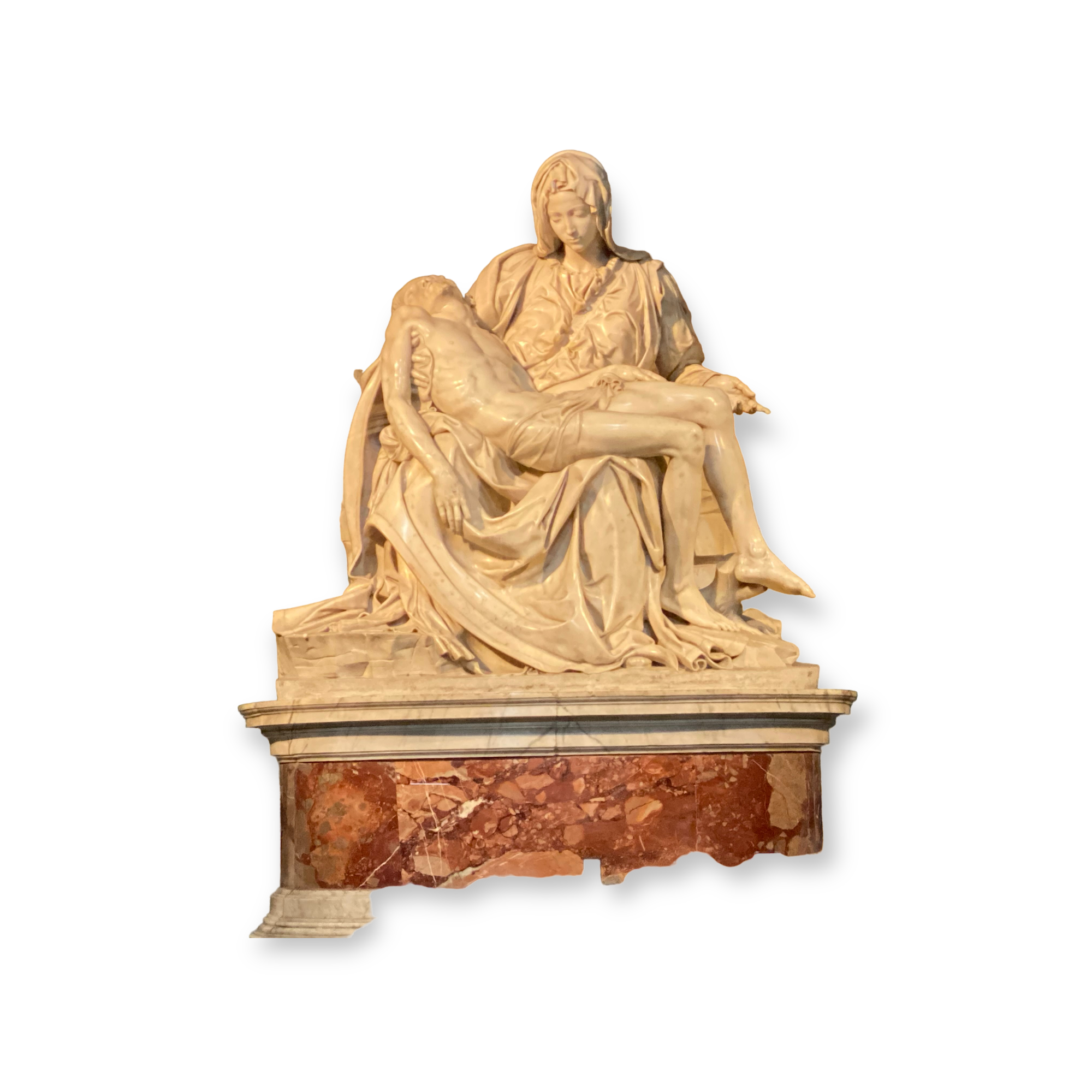 La Pietà 3D Printed Replica: Michelangelo's Masterpiece by EFUGY — EFUGY
