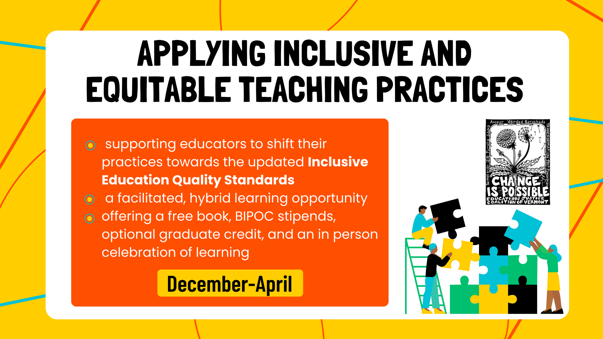 Applying Inclusive And Equitable Teaching Practices — Education Justice Coalition Of Vermont