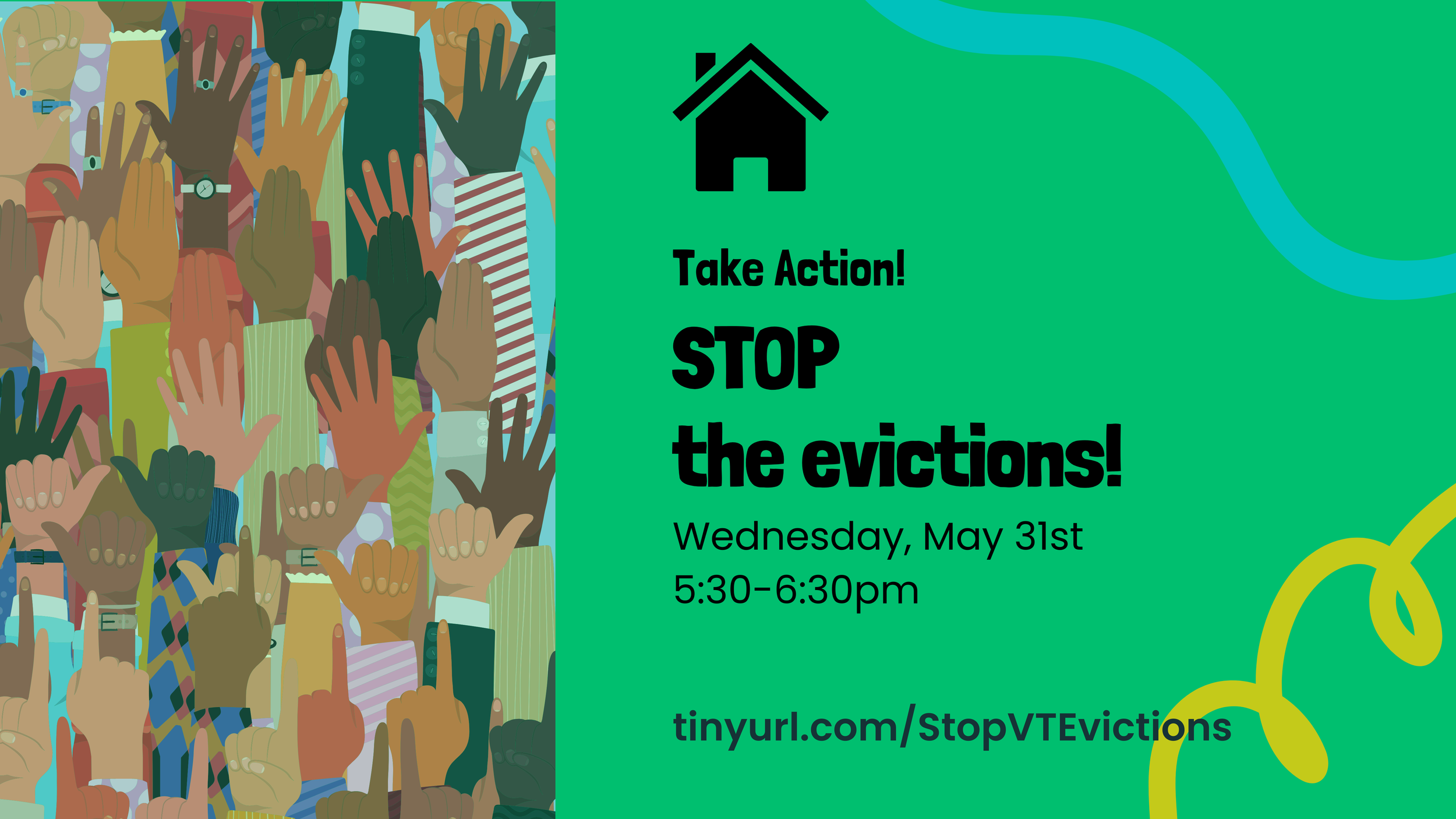Take Action! Stop the Evictions! — Education Justice Coalition of Vermont