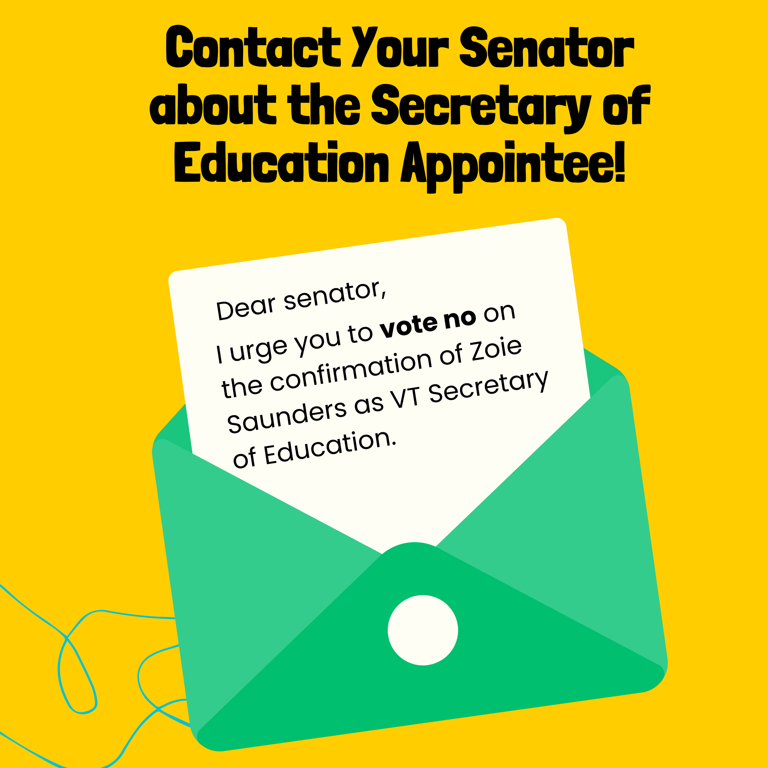 Contact Your Senator about the Secretary of Education Appointee ...