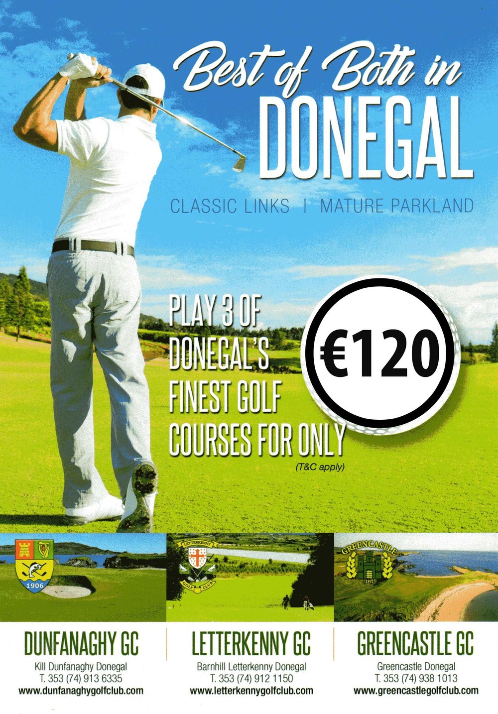 Playing Info — Letterkenny Golf Club