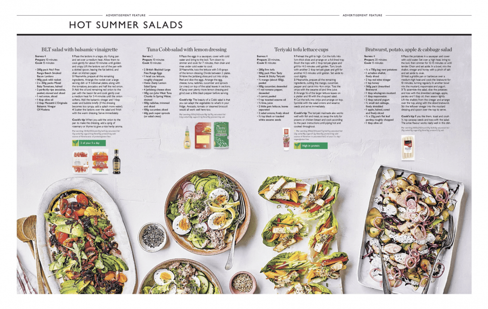 Teriyaki Tofu Lettuce Cups Recipe For Hot Summer Salads - Waitrose ...