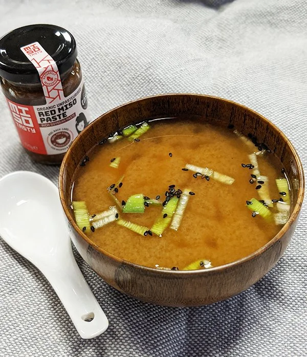 Simple Home-Made Miso Soup with Vegetable Stock — Miso Tasty