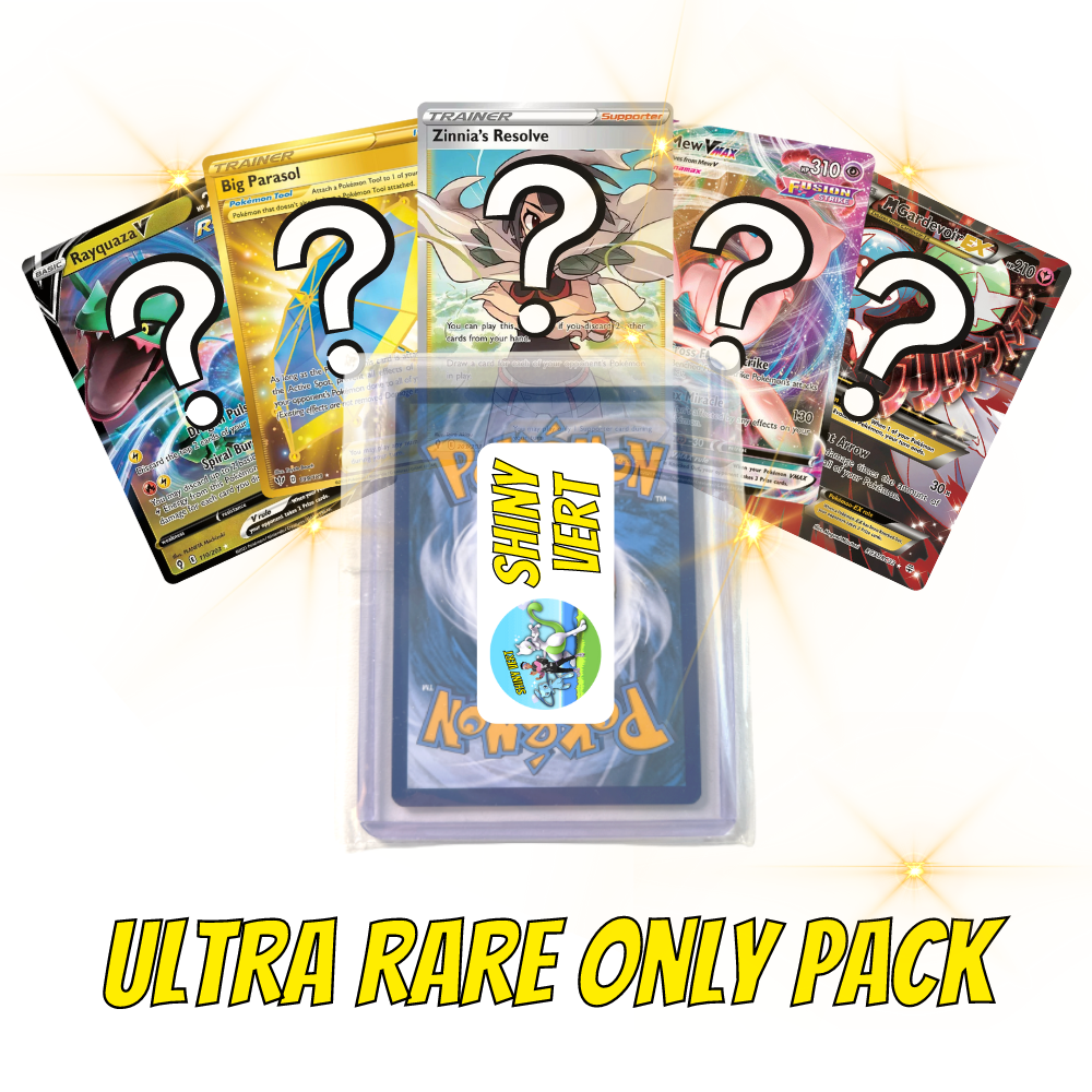 Full Art God Pack — Shiny Vert | Pokemon Mystery Packs | Sealed Pokemon ...