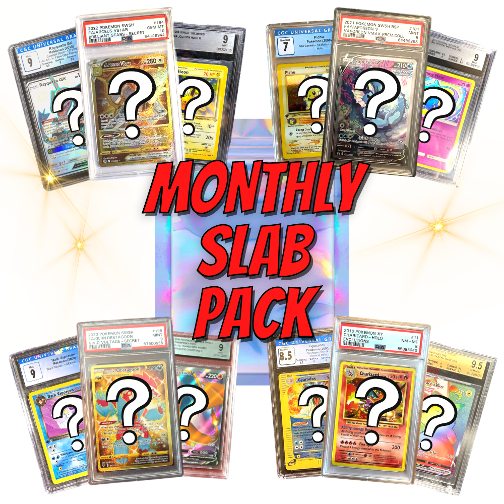 Pokemon Mystery Slab - Ultra Tier — Shiny Vert | Pokemon Mystery Packs ...