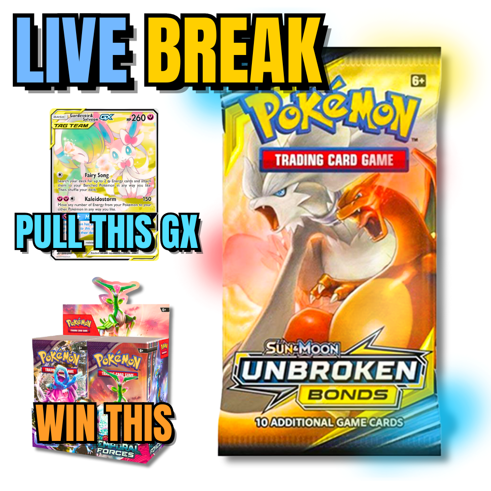Live Breaks — Shiny Vert | Pokemon Mystery Packs | Sealed Pokemon ...