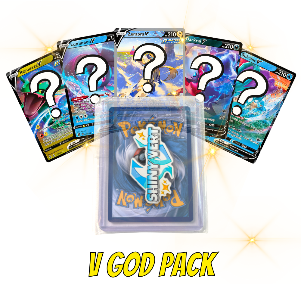 Eeveelutions God Pack — Shiny Vert | Pokemon Mystery Packs | Sealed ...