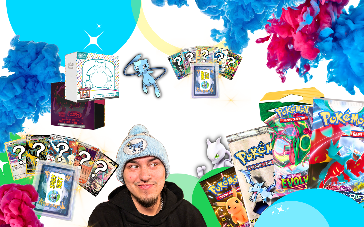 Shiny Vert | Pokemon Mystery Packs | Sealed Pokemon Product | Shiny ...