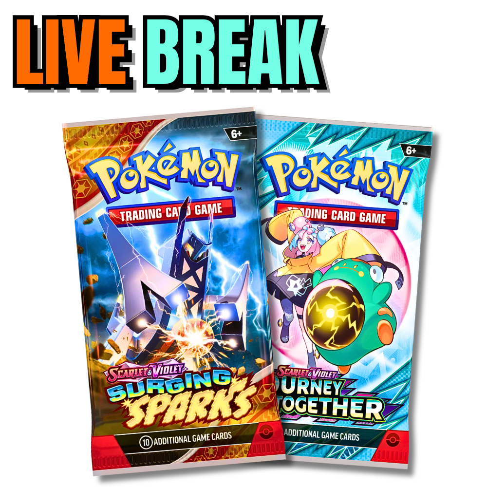 Live Breaks — Shiny Vert | Pokemon Mystery Packs | Sealed Pokemon ...
