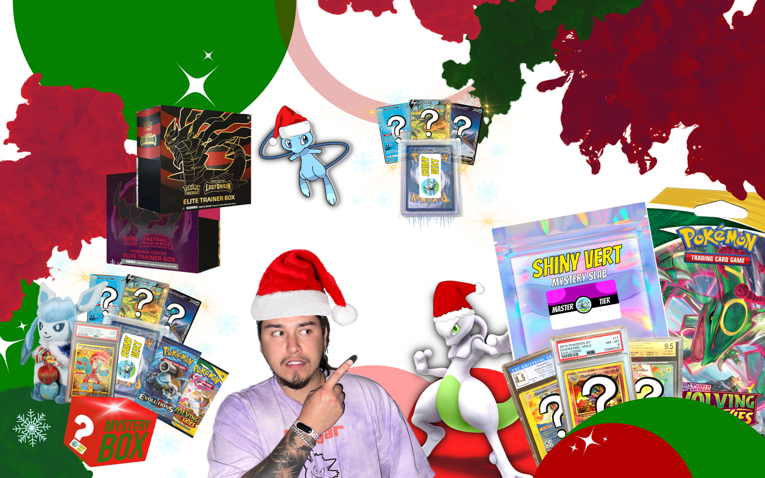 Shiny Vert | Pokemon Mystery Packs | Sealed Pokemon Product | Shiny ...