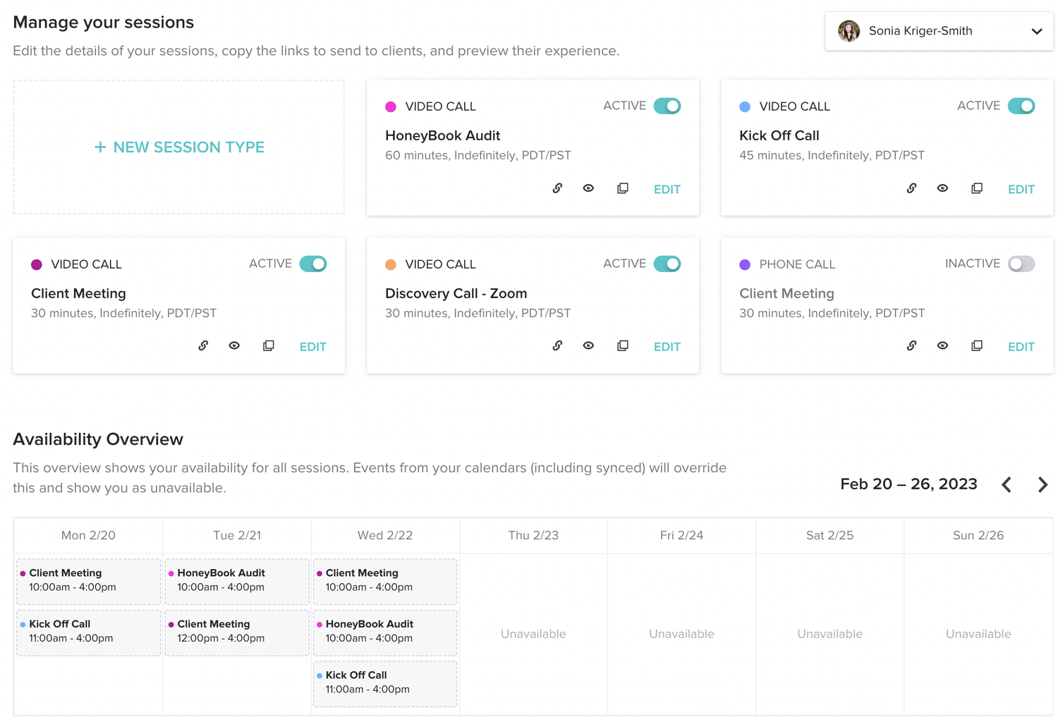 How to use HoneyBook to Improve Your Clientflow — Sonia Smith Creative