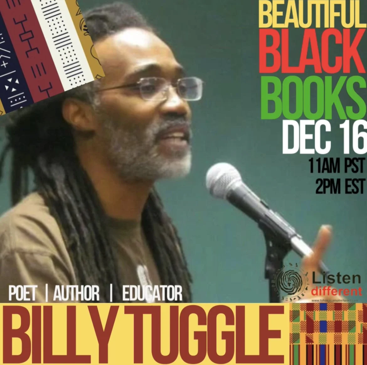 Beautiful Black Books with guest Billy Tuggle! — PCSJ
