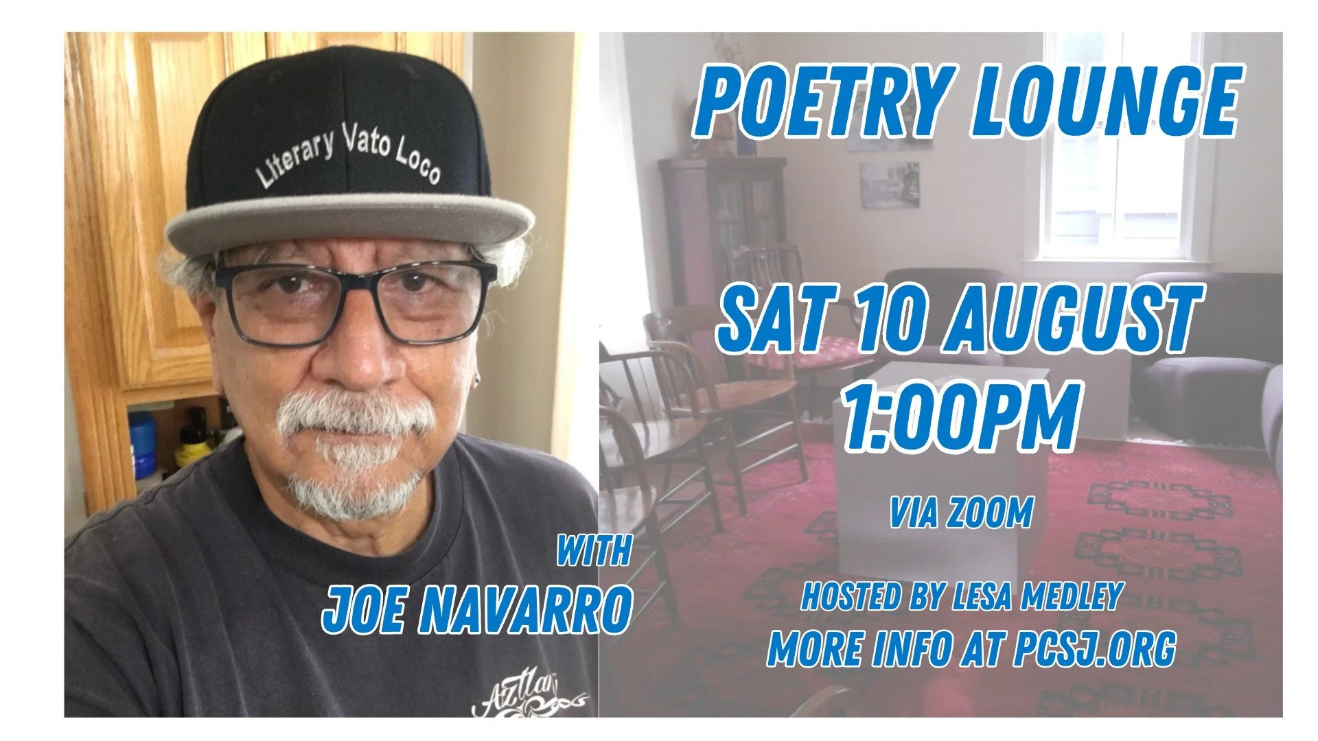 Poetry Lounge featuring Joe Navarro! — PCSJ