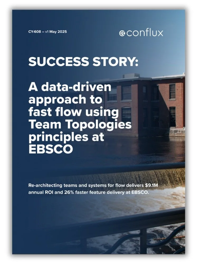 A data-driven approach to fast flow using Team Topologies principles at ...