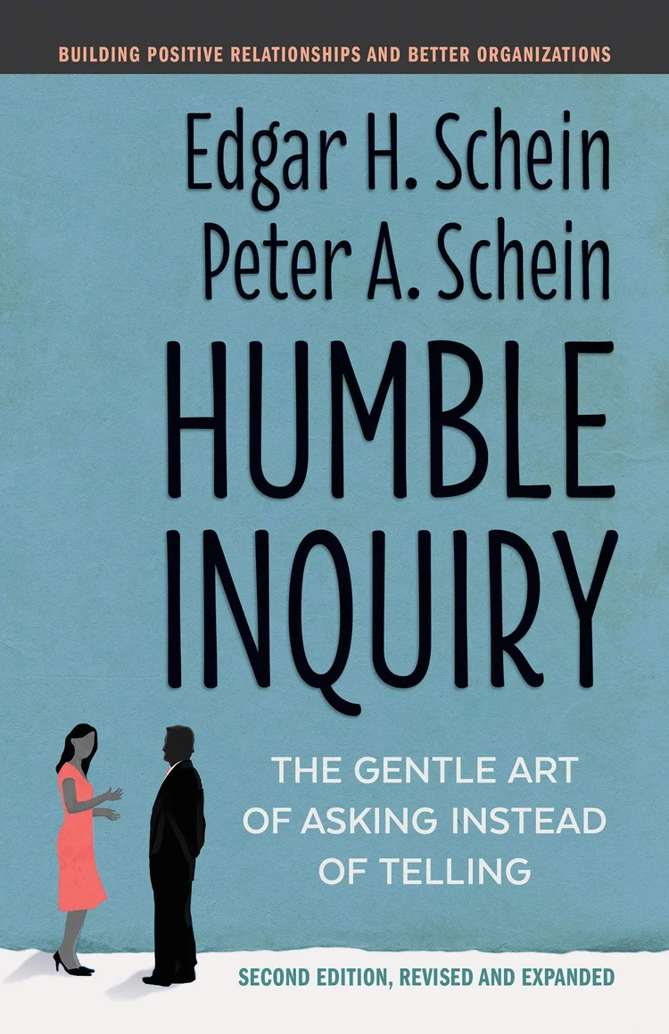 Using ideas from ‘Humble Inquiry’ to ask instead of tell — Conflux