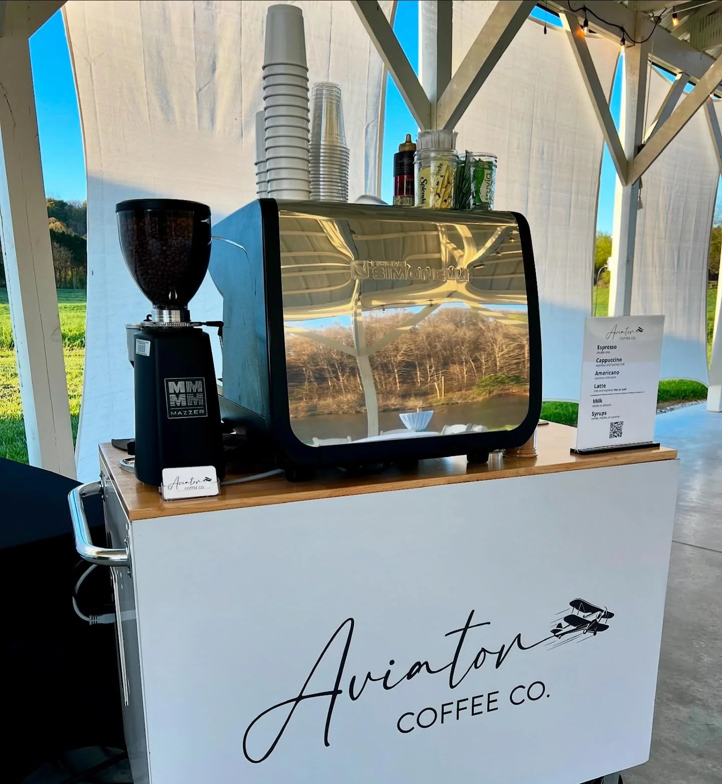 Aviator Coffee Co. | First-Class | Mobile Coffee Cart