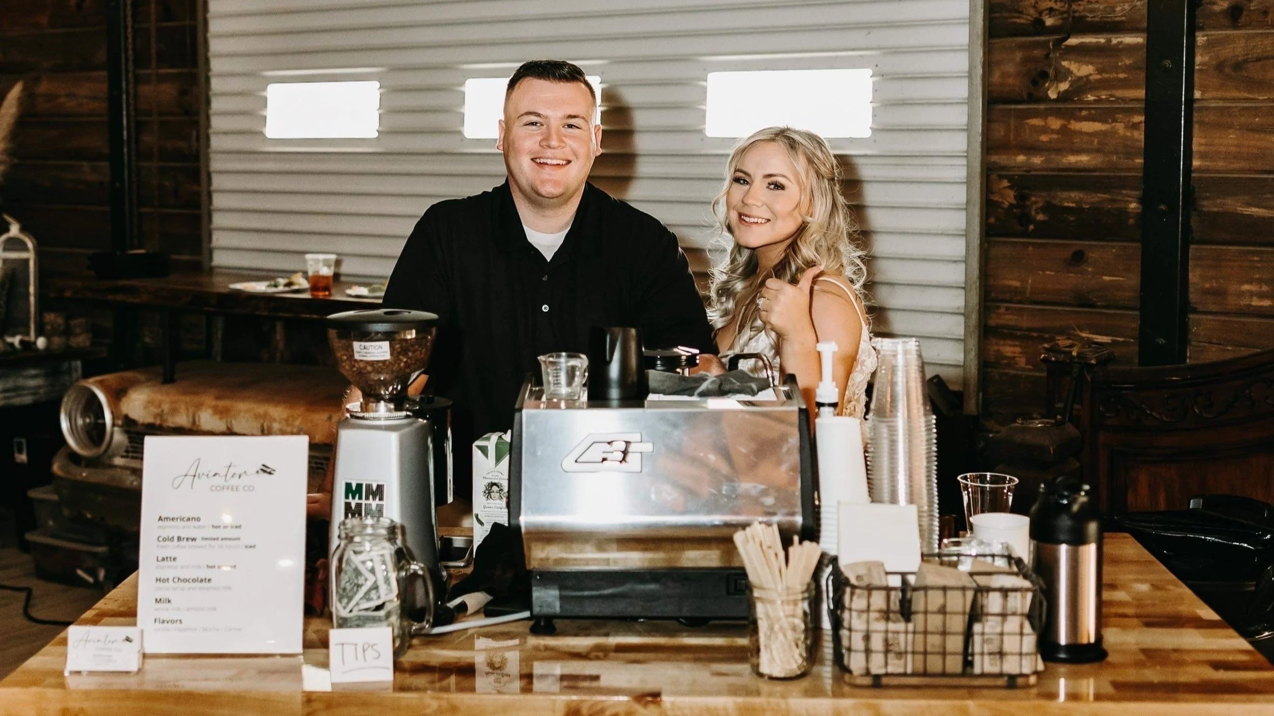 Aviator Coffee Co. | First-Class | Mobile Coffee Cart