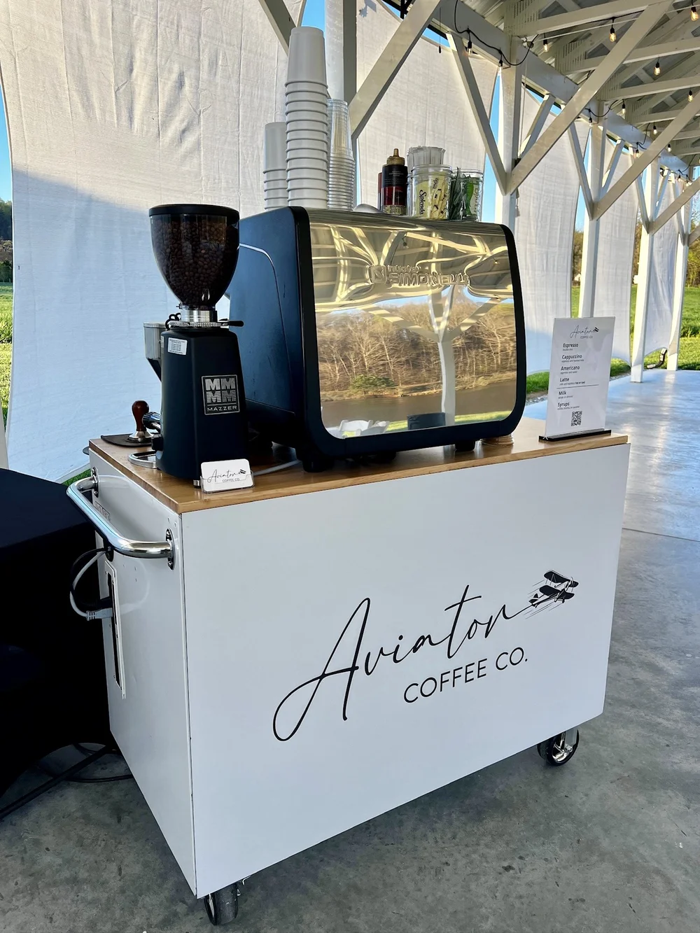 Gallery | The Coffee Cart Experience — Aviator Coffee Co.