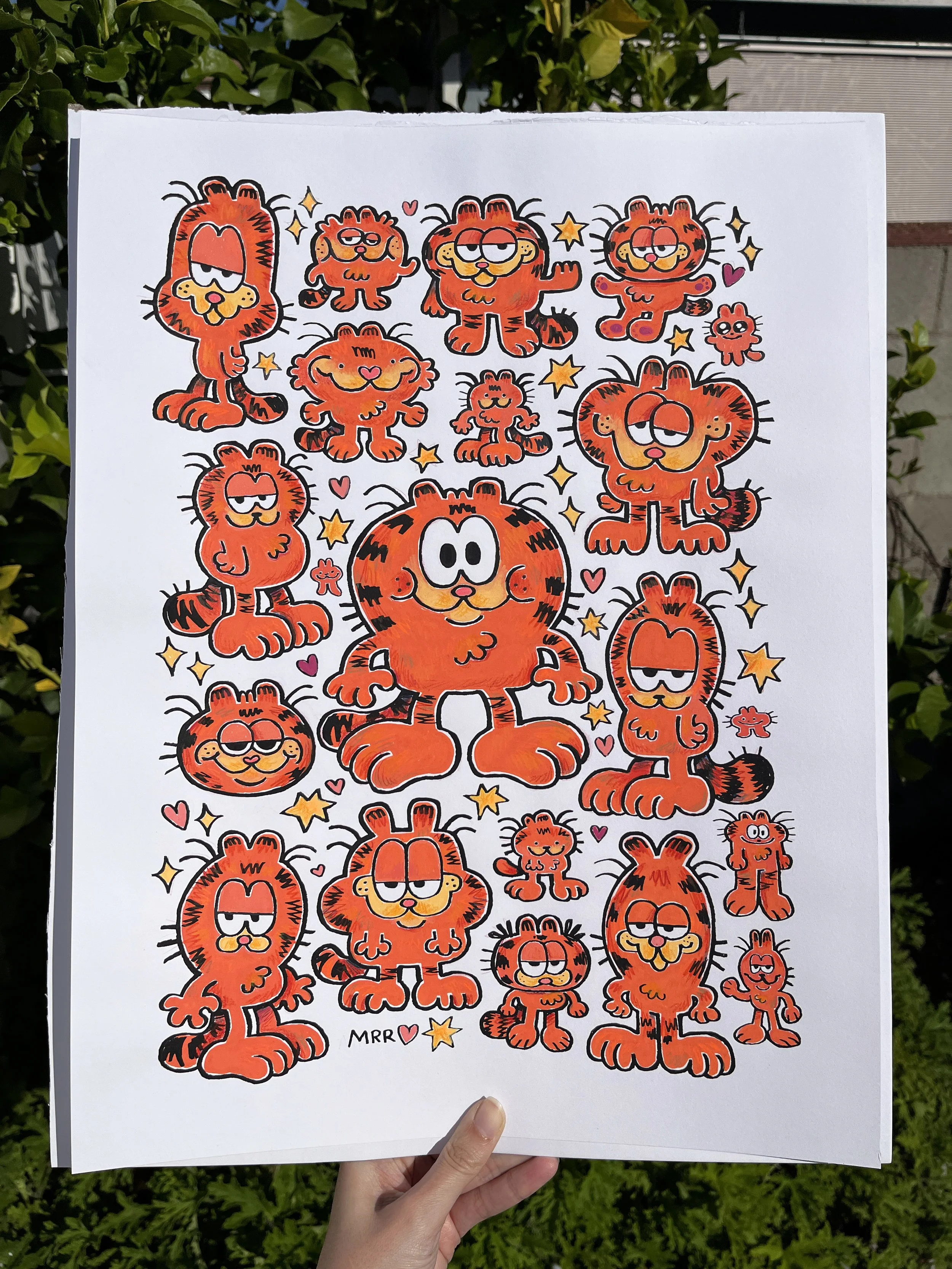 Garf | Original Painting — Megan Rose Ruiz