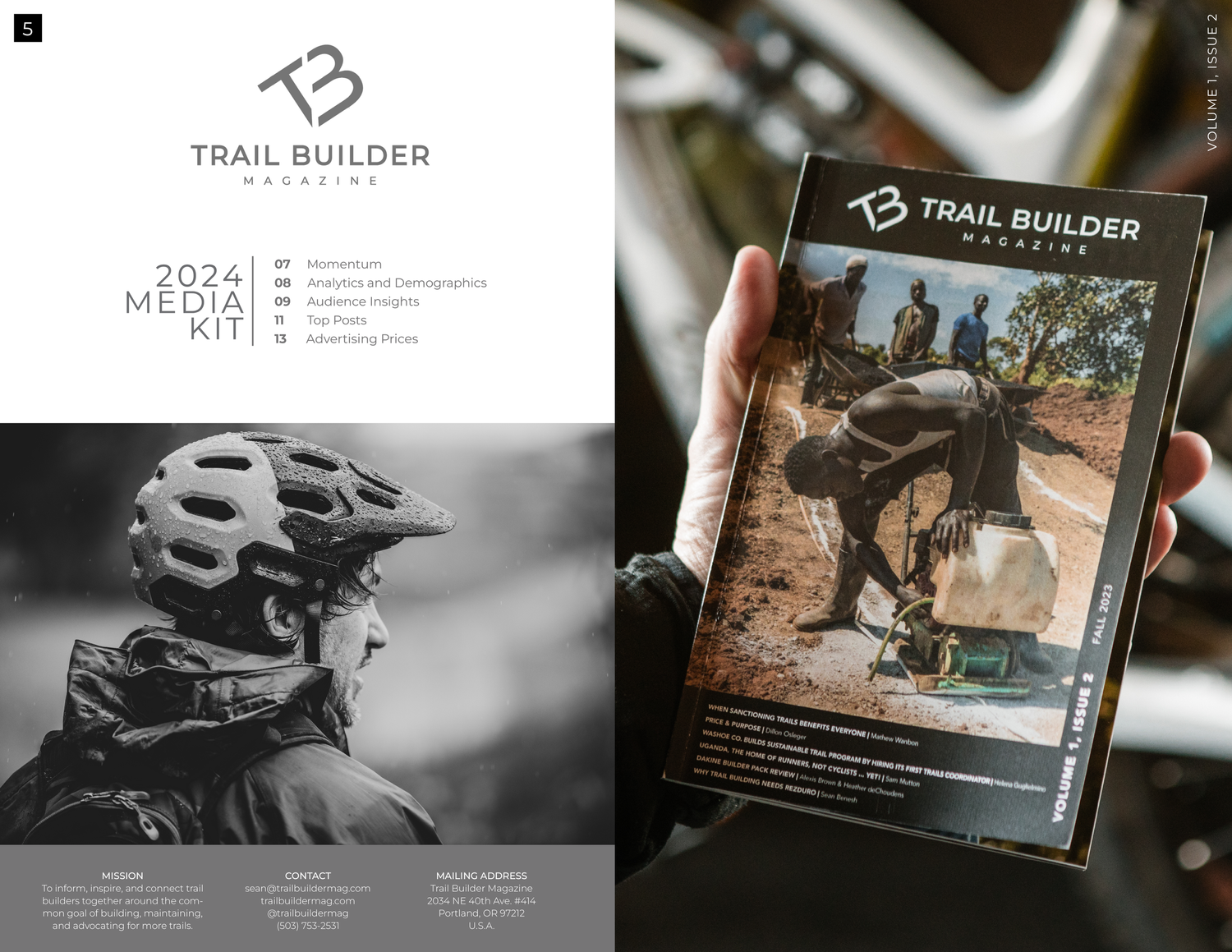 Magazine Issues — Trail Builder Magazine