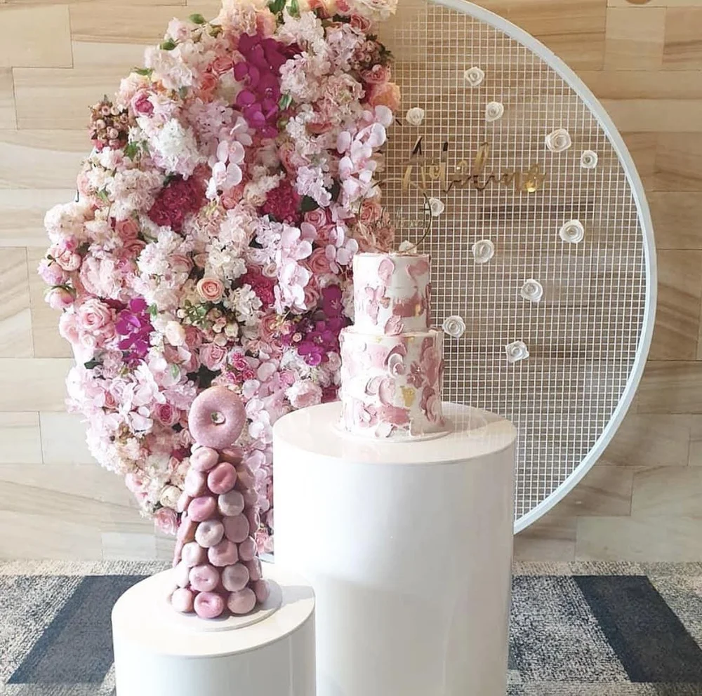 Cake Table and Cake Plinth Hire — Print Candy Event Hire