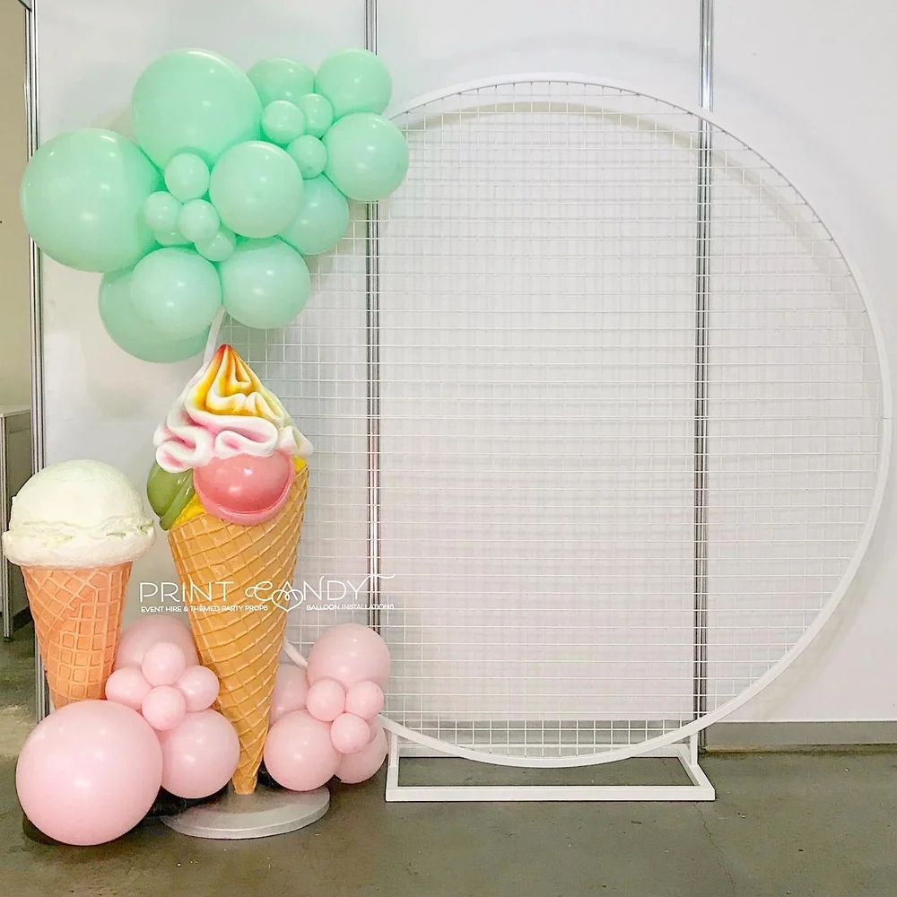 Life Size Ice Cream Props — Print Candy Event Hire