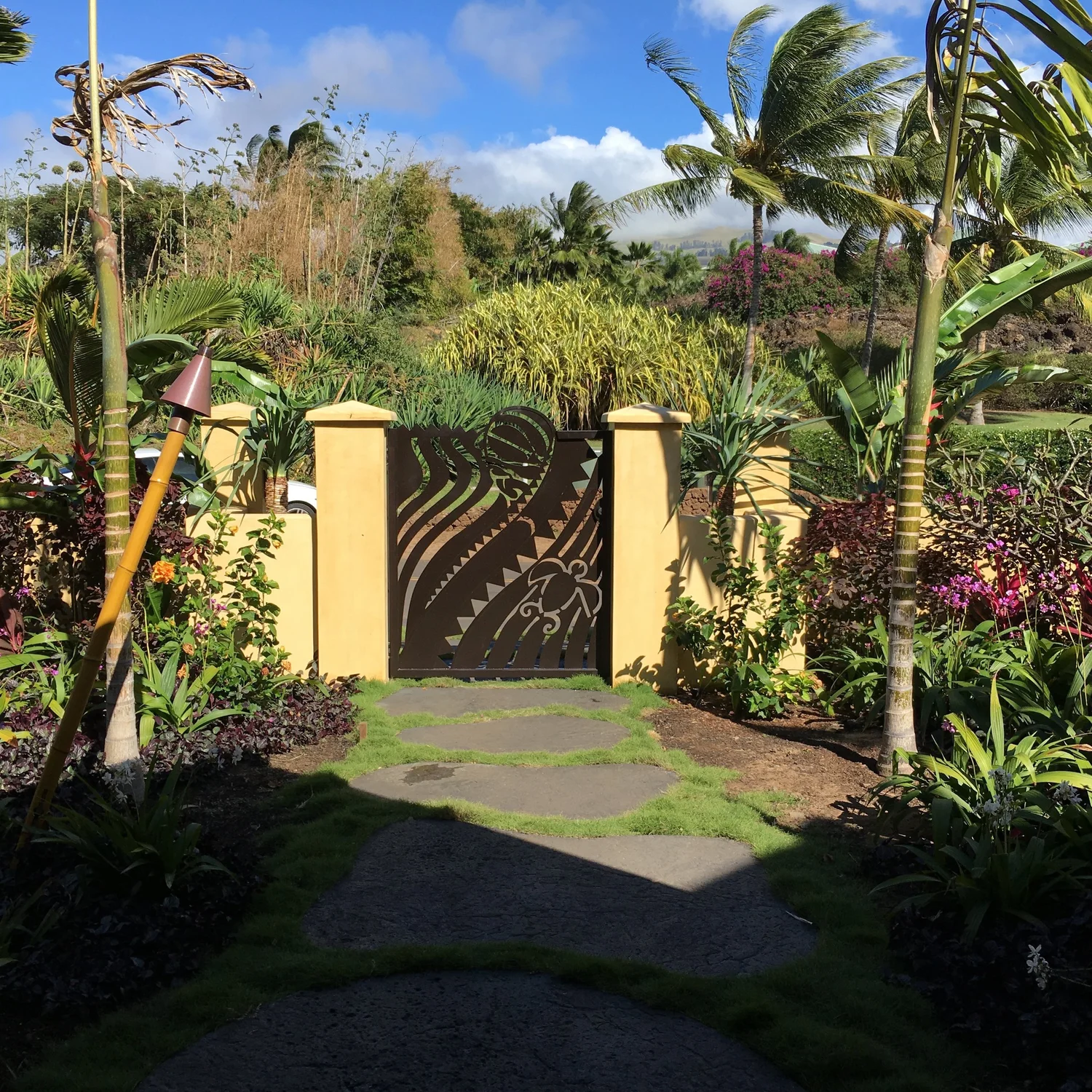 Gates on the Hawaiian Island of Maui — David Frisk