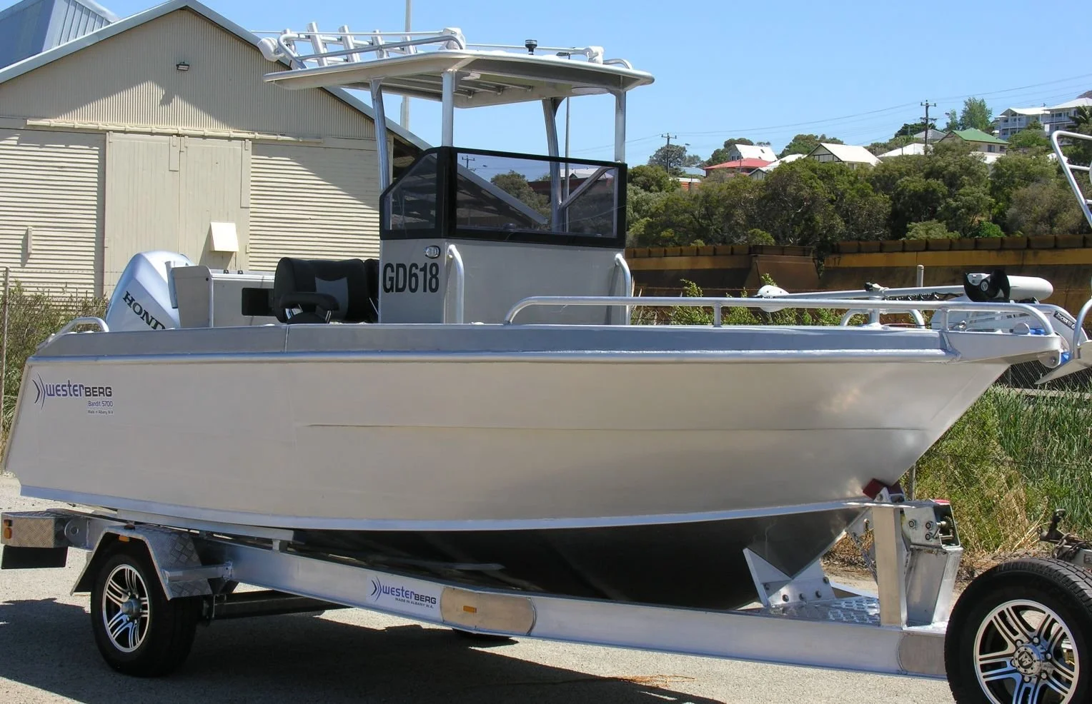 Westerberg Bandit — Custom Aluminium Boats + Trailers | Westerberg ...
