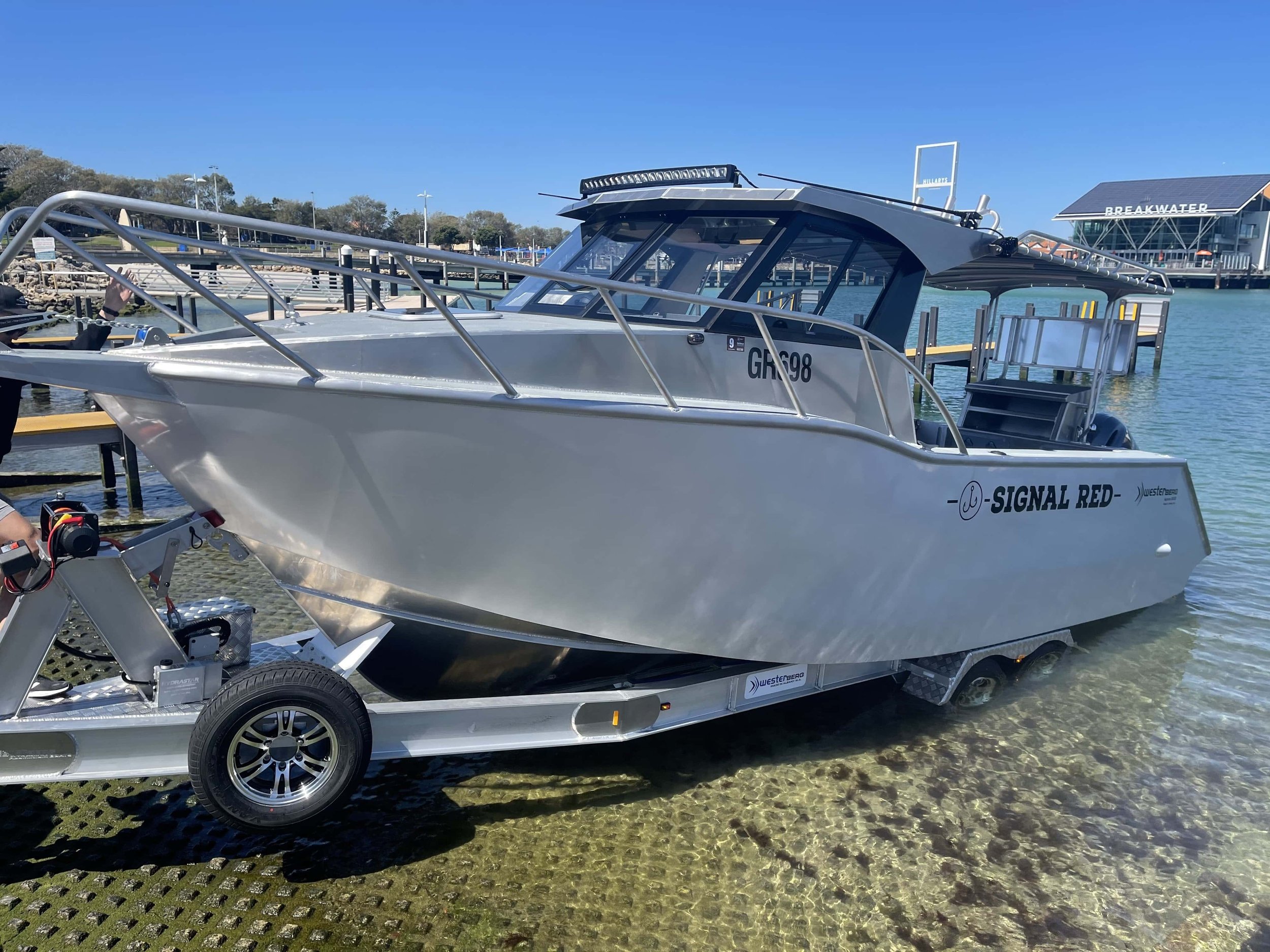 Signal Red — Custom Aluminium Boats + Trailers | Westerberg Aluminium Boats