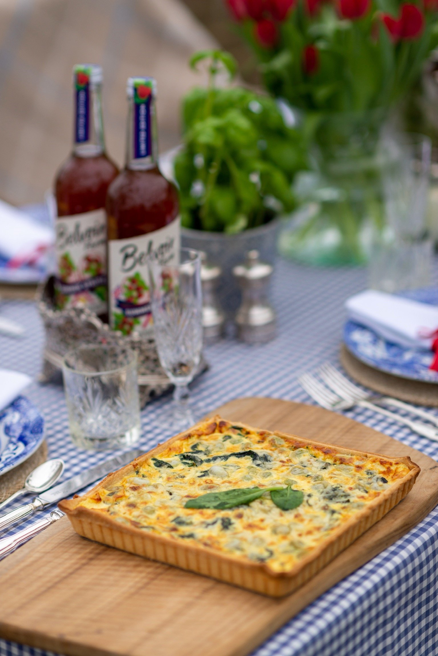 How to make the Coronation Quiche — Ask Charlie