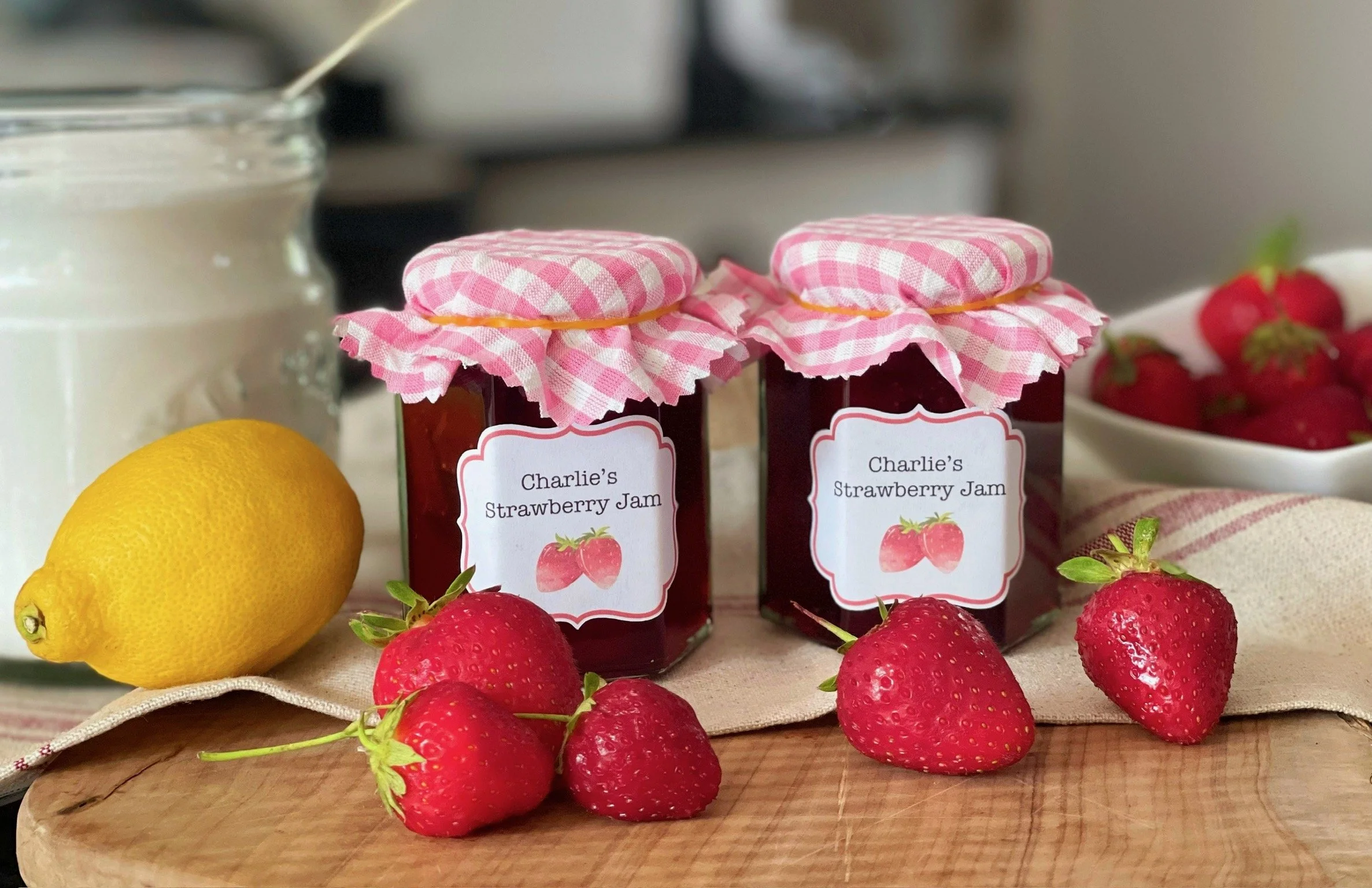 How To Make Strawberry Jam — Ask Charlie