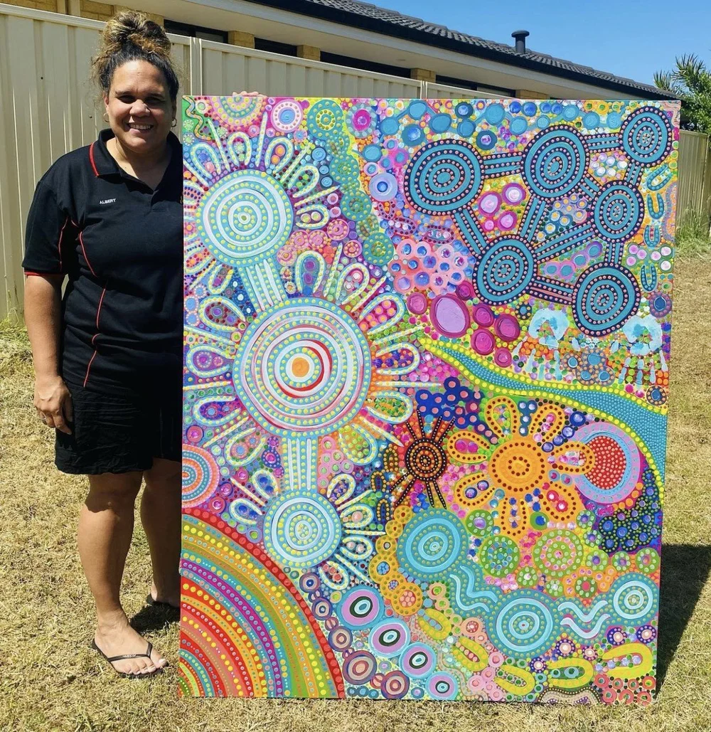 Contemporary Aboriginal Artist — RENEE & KATHLEEN CLIFTON ART