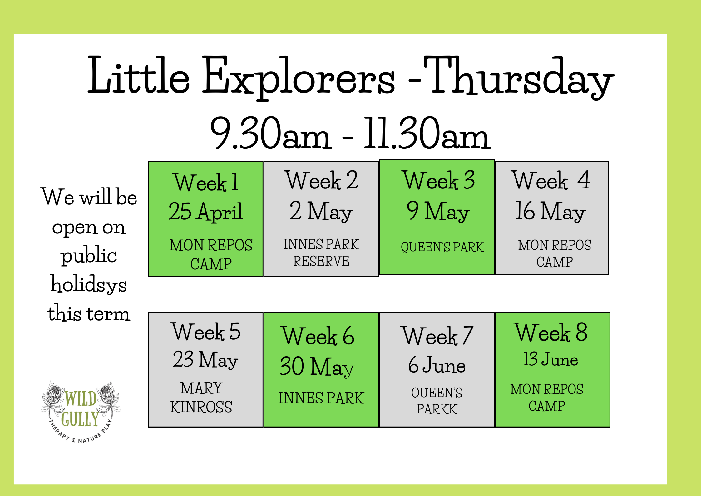 Pages Wild Gully Therapy & Nature Play