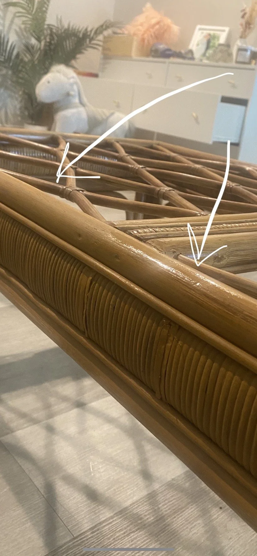 How to Restore Damaged Rattan Furniture To Its Original Color — Maggie ...