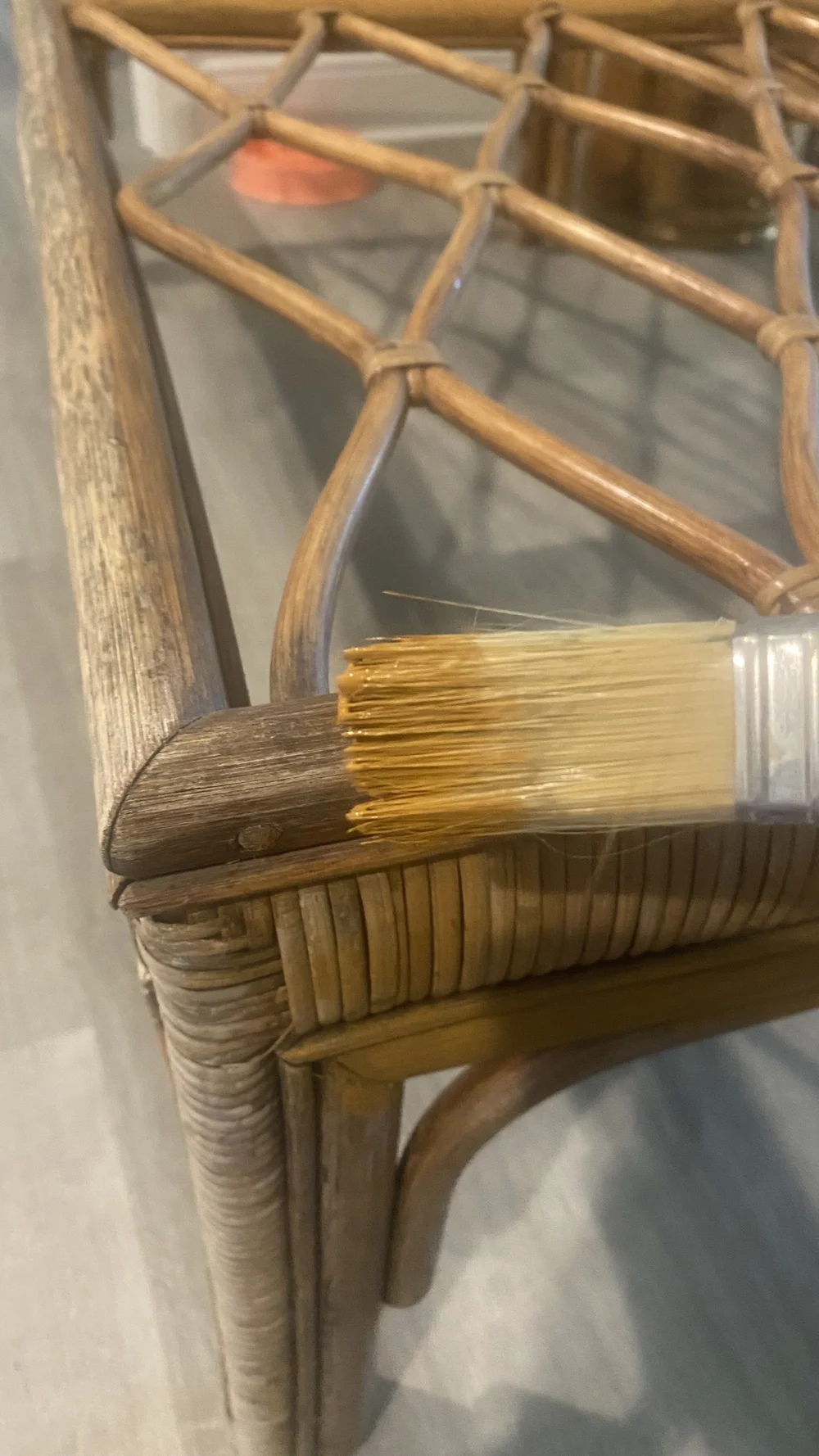 How to Restore Damaged Rattan Furniture To Its Original Color — Maggie ...