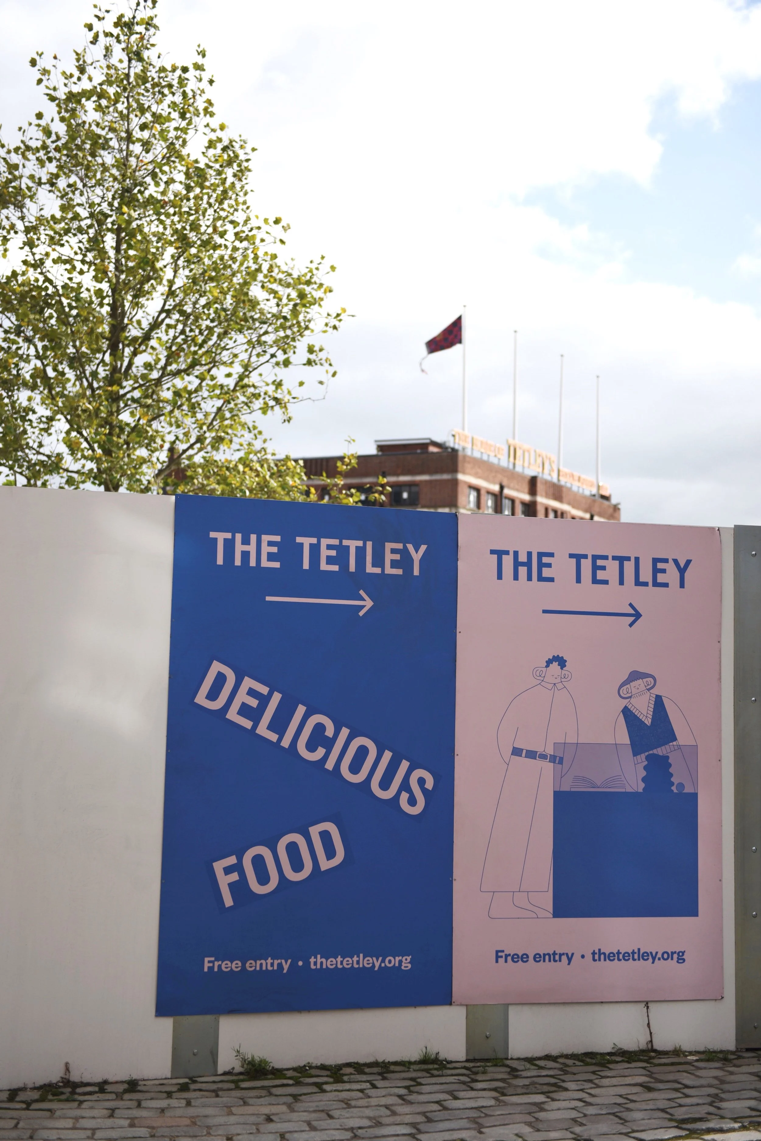 The Tetley - Mural and Signage — Hollie Fuller Illustration