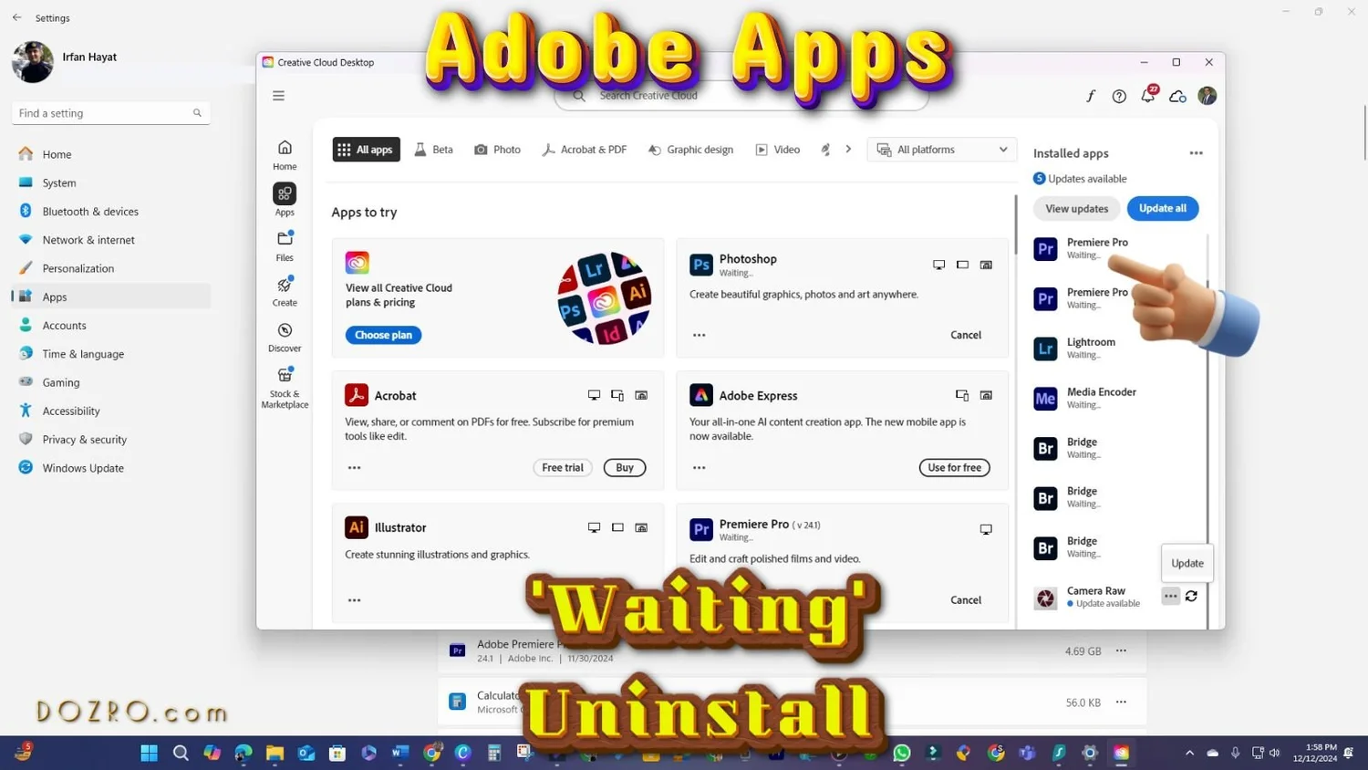 How to Completely Uninstall Adobe Programs from Your Windows 11 ...