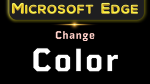 Microsoft Edge Change Background Color — DOZRO