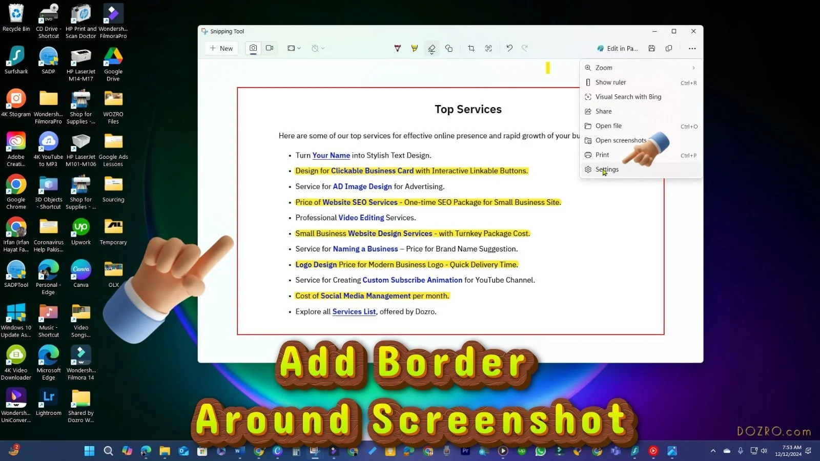 How to Capture Screenshots in Windows 11: A Comprehensive Guide — DOZRO