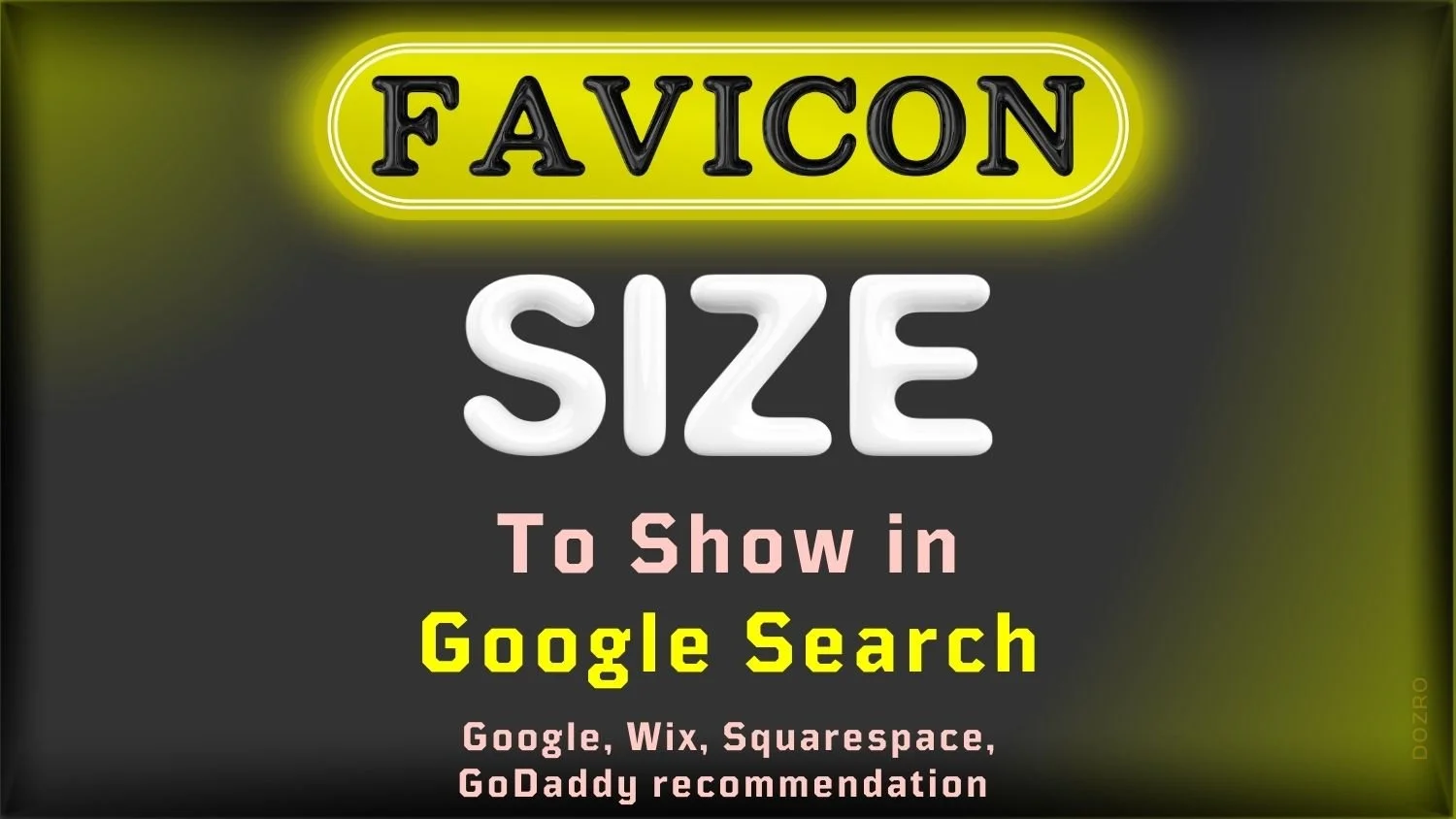 Optimizing Favicon for display in Google Search: Best Favicon Size Recommended by Google, Wix ...