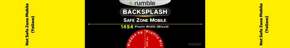 Rumble backsplash: Recommended Size Dimensions, Aspect Ratio for Mobile ...
