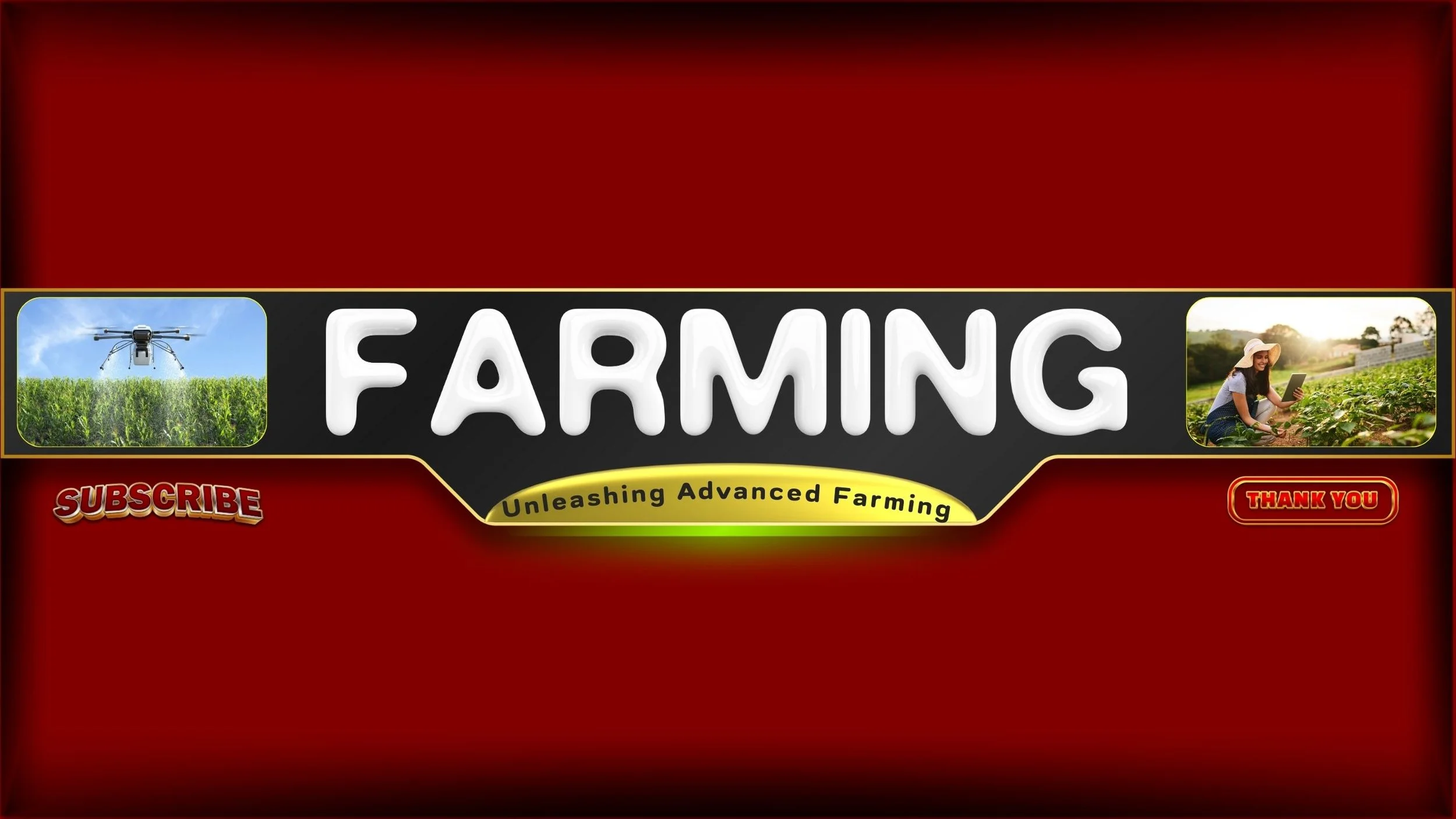 Farming and Agriculture Banners for Your YouTube Channel - Free ...