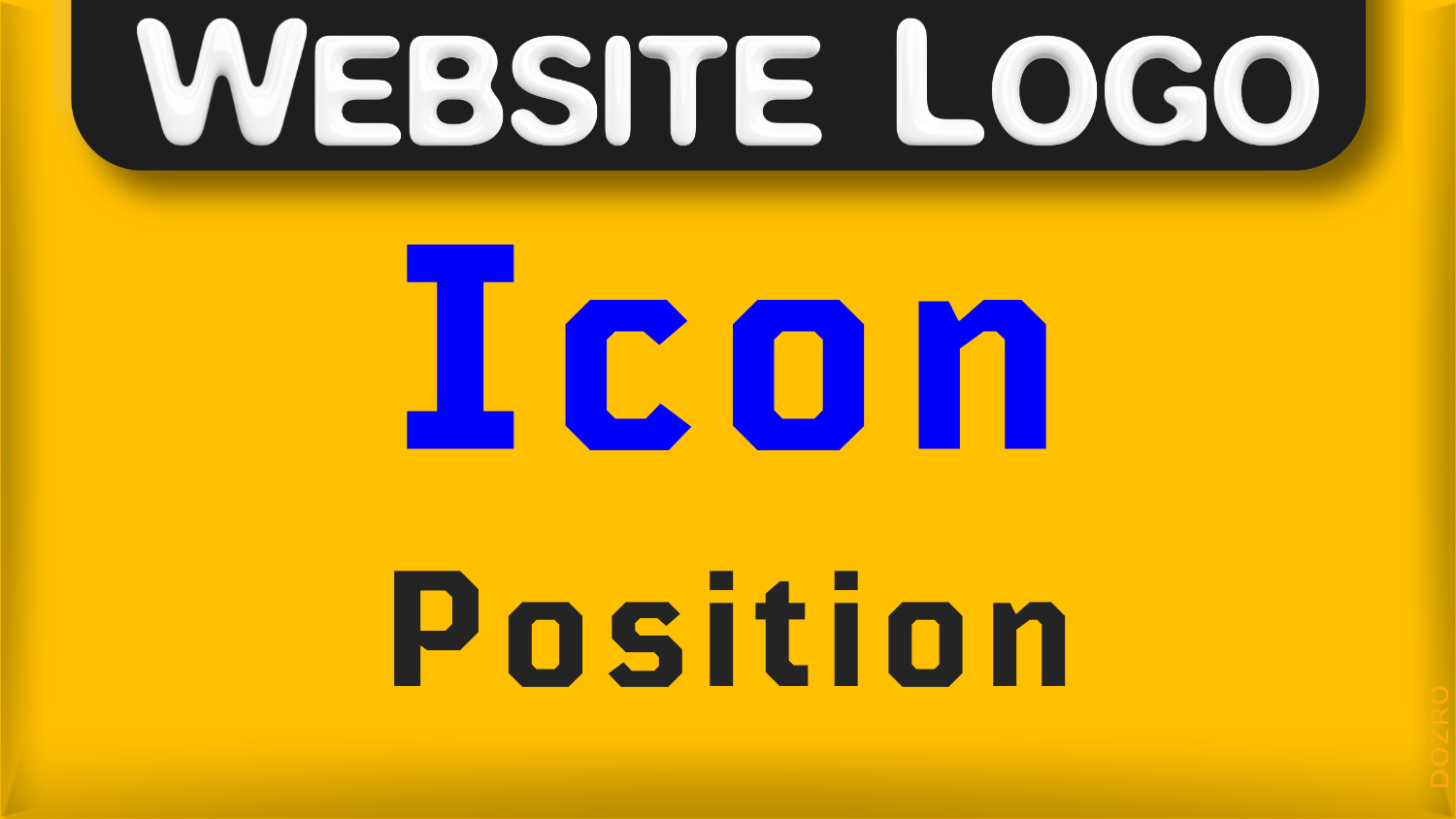 Ideal Position of Brand Icon in Logo – Left, Right or above the Logo ...