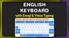Virtual Keyboard Online English with Voice Typing, Emoji Icons | Type ...
