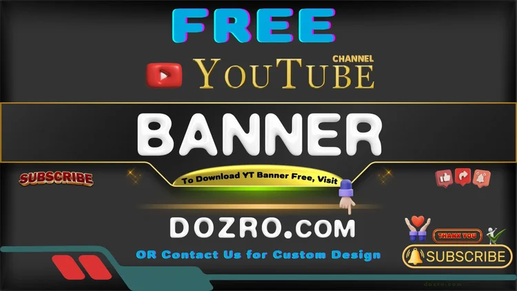 Download Free YouTube Channel Banners: 100+ Ready-Made HD Banners That ...