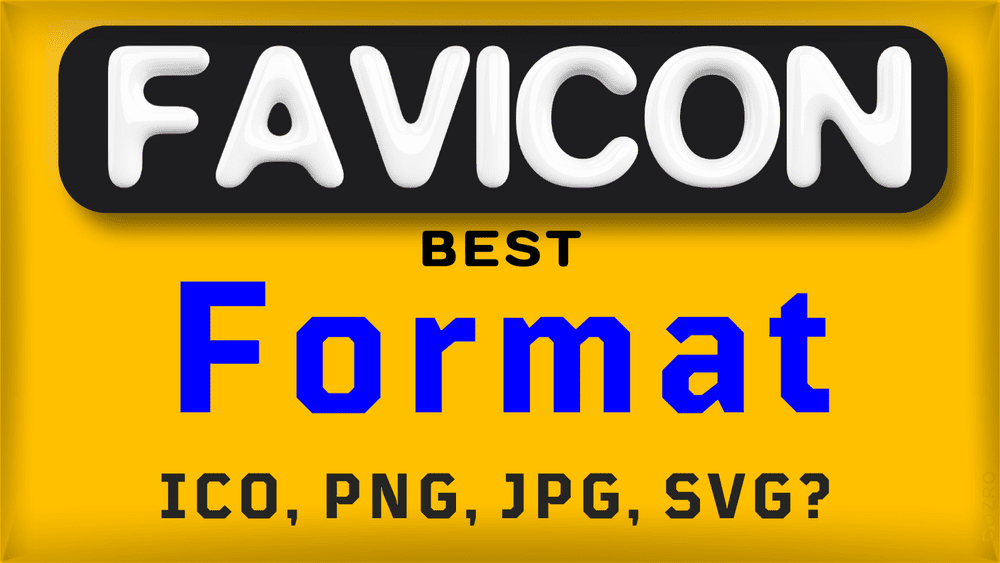 Best Favicon Image Format – ICO, PNG, JPG, SVG? — DOZRO